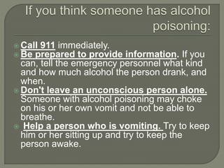 Alcohol - Teachback topic | PPT