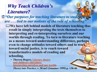 Teaching Children's Literature | PPTX