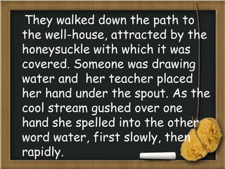 Teacher by Helen Keller | PPTX