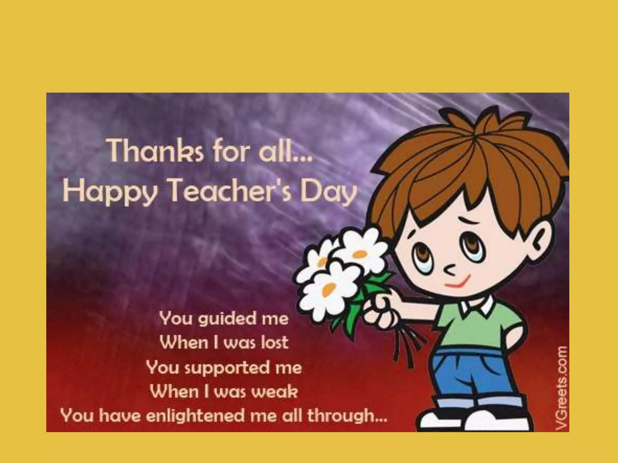 Teacher's Day Incomplete ppt | PPTX