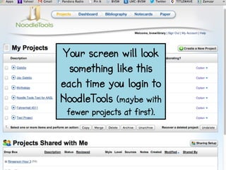 Teacher.sharing.noodle tools | PDF | Technology & Computing
