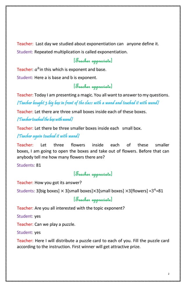 innovative lesson plan | DOCX