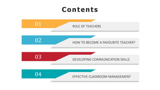 Teacher for training session | PPTX