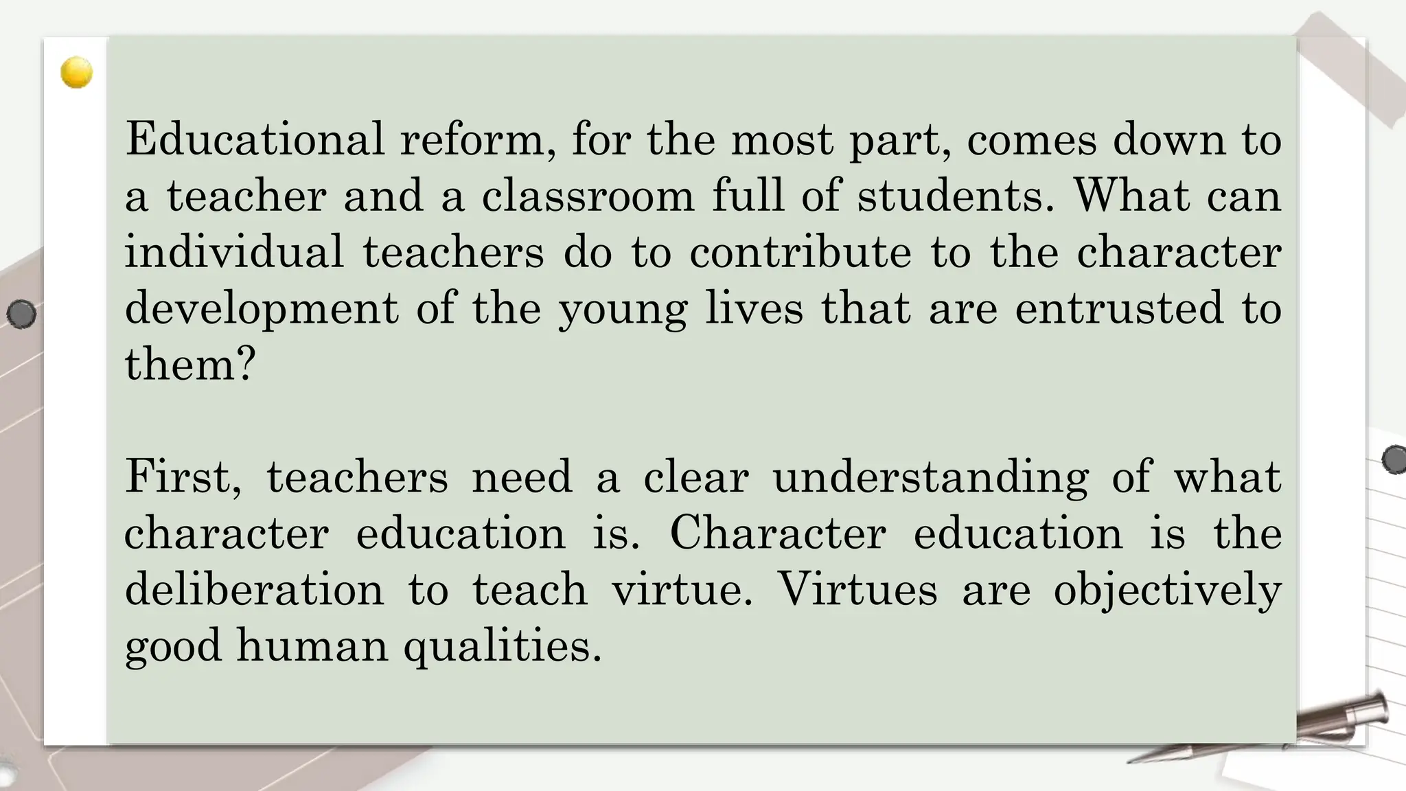 the Teacher as good role model for students.pptx