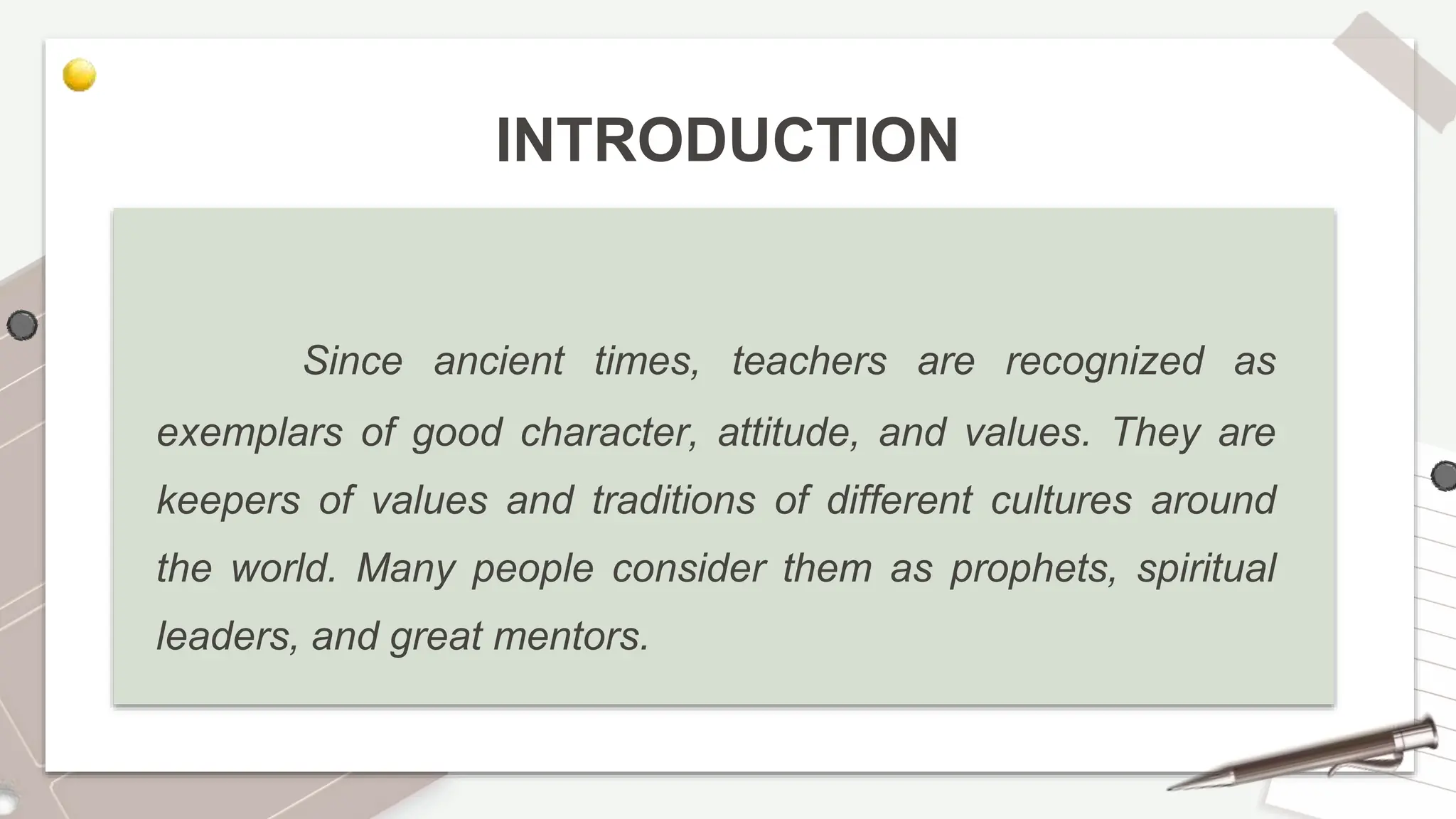 the Teacher as good role model for students.pptx