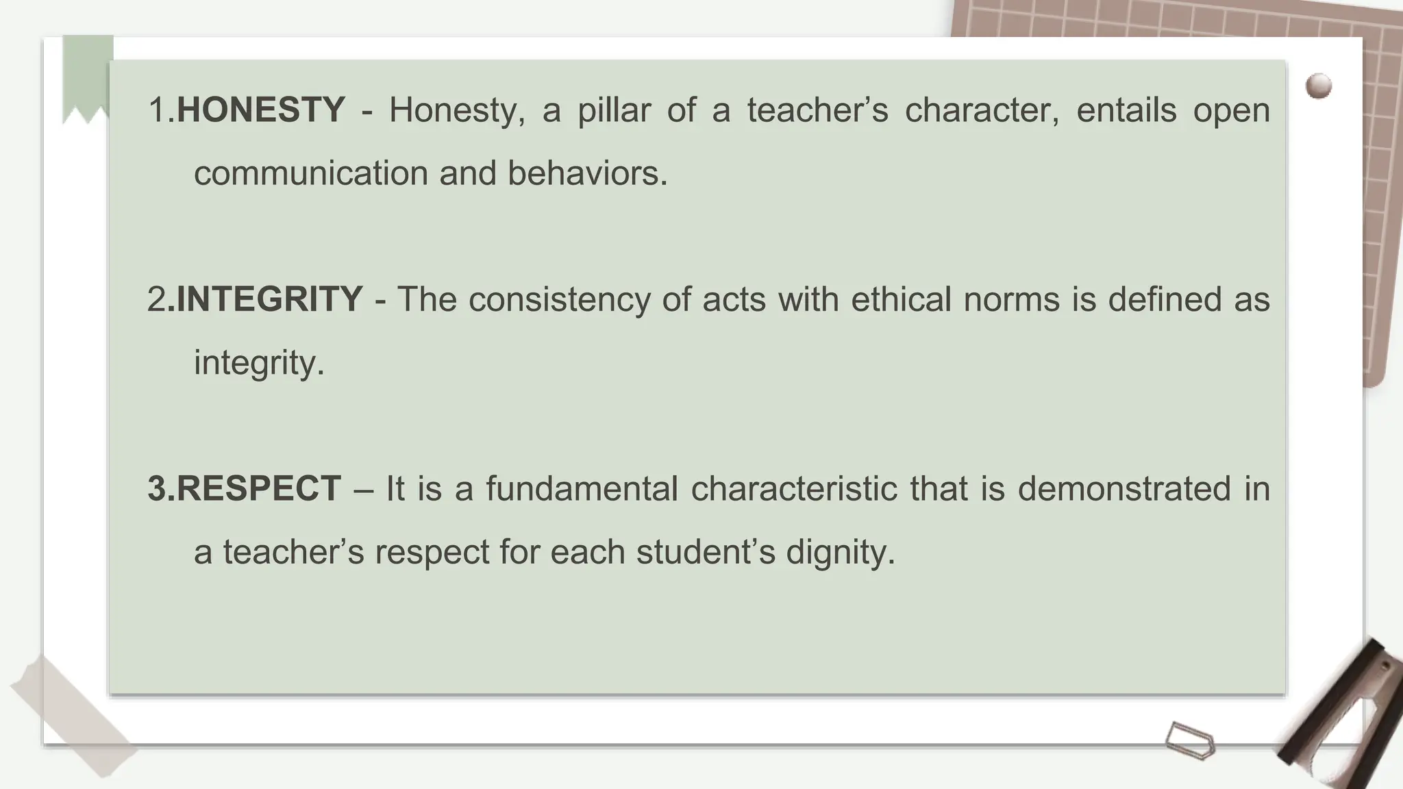 the Teacher as good role model for students.pptx