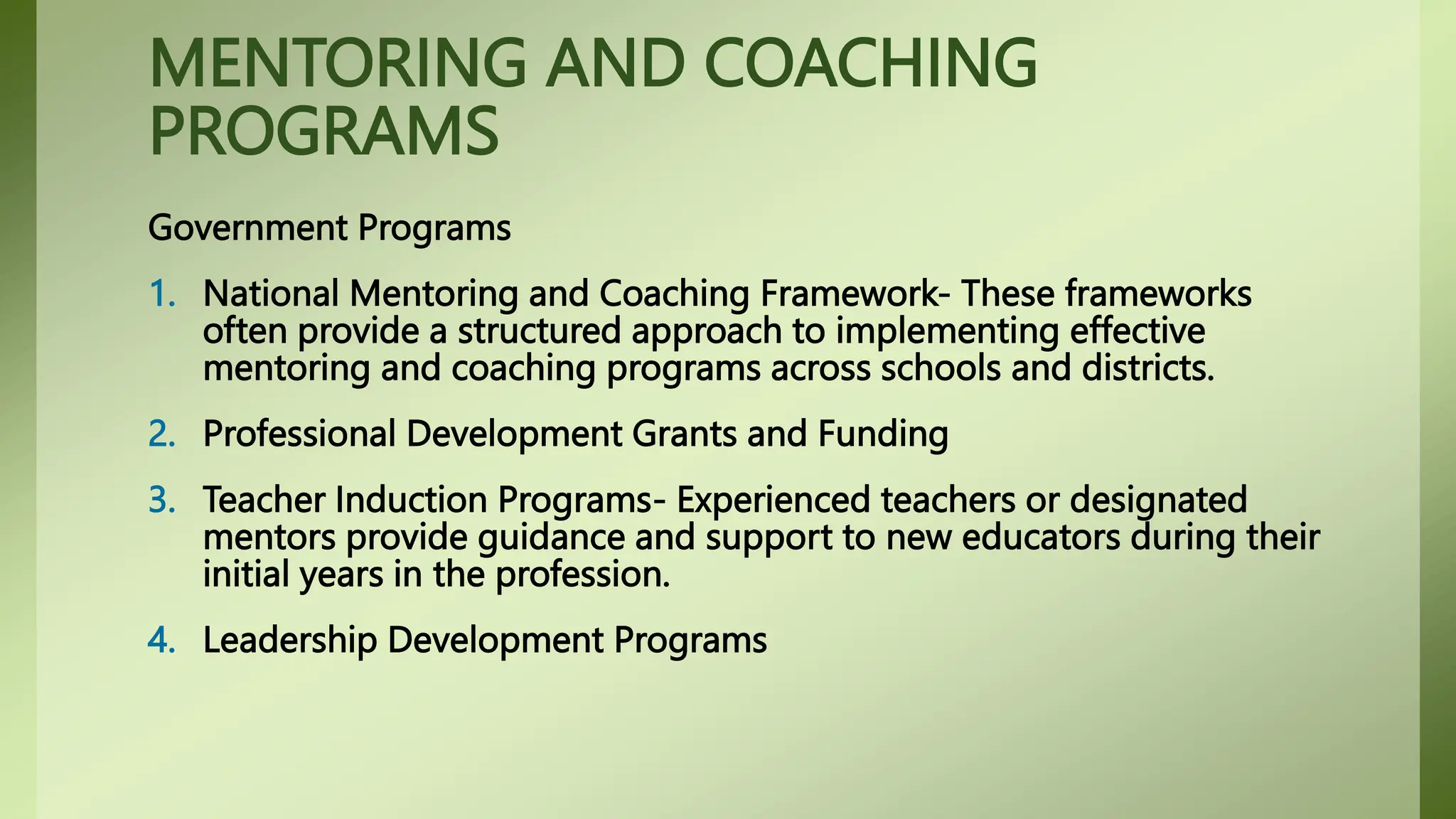 TEACHER-DEVELOPMENT IN EDUCATIONAL LEADERSHIP (1).pptx | Professional ...