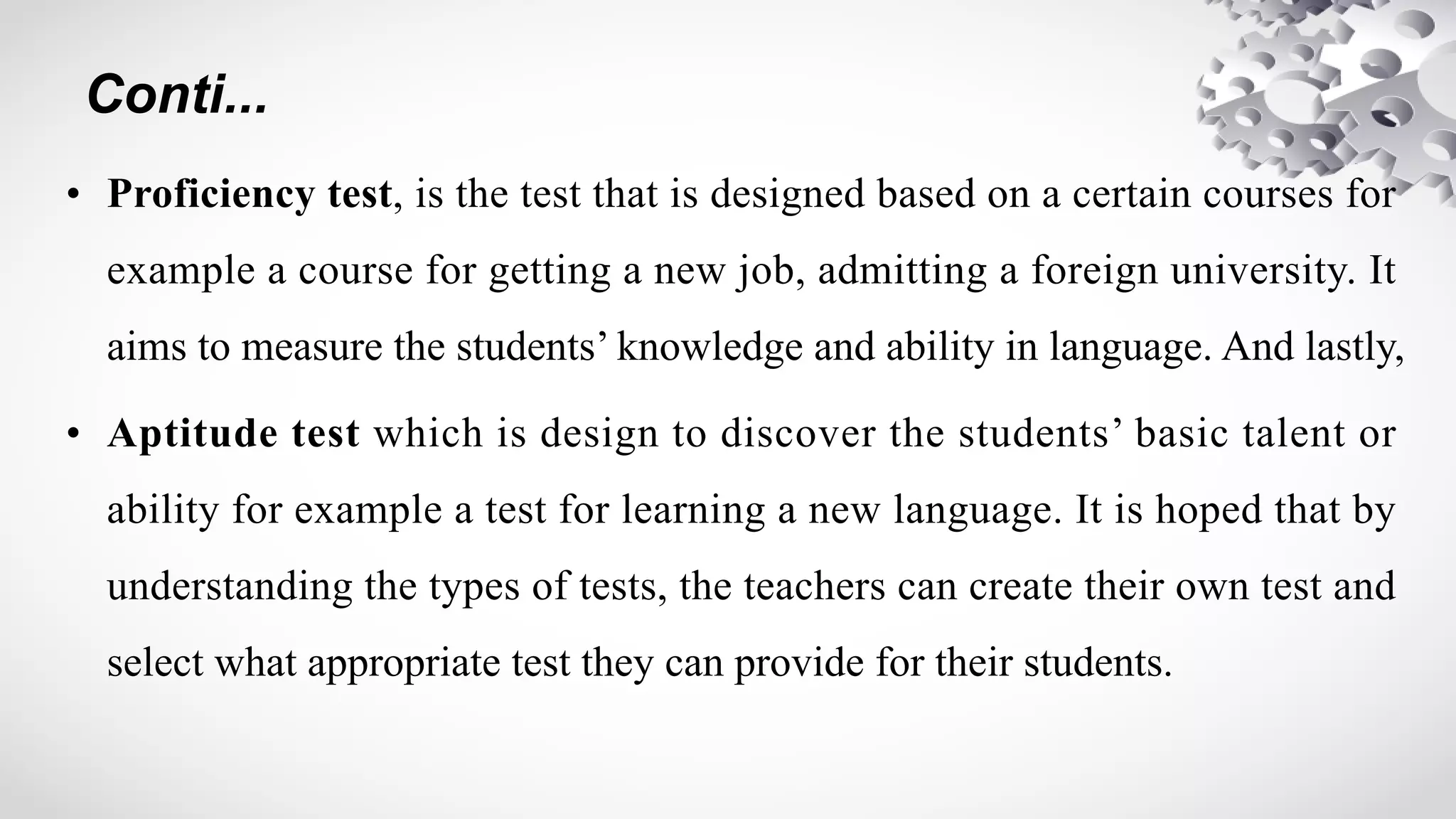 Teacher made-tests | PDF