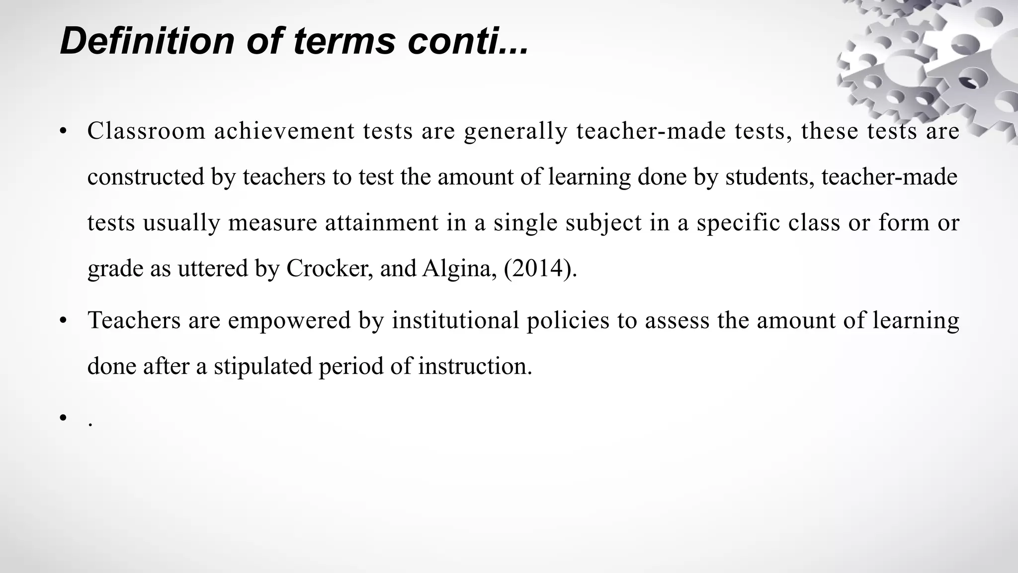Teacher made-tests | PDF