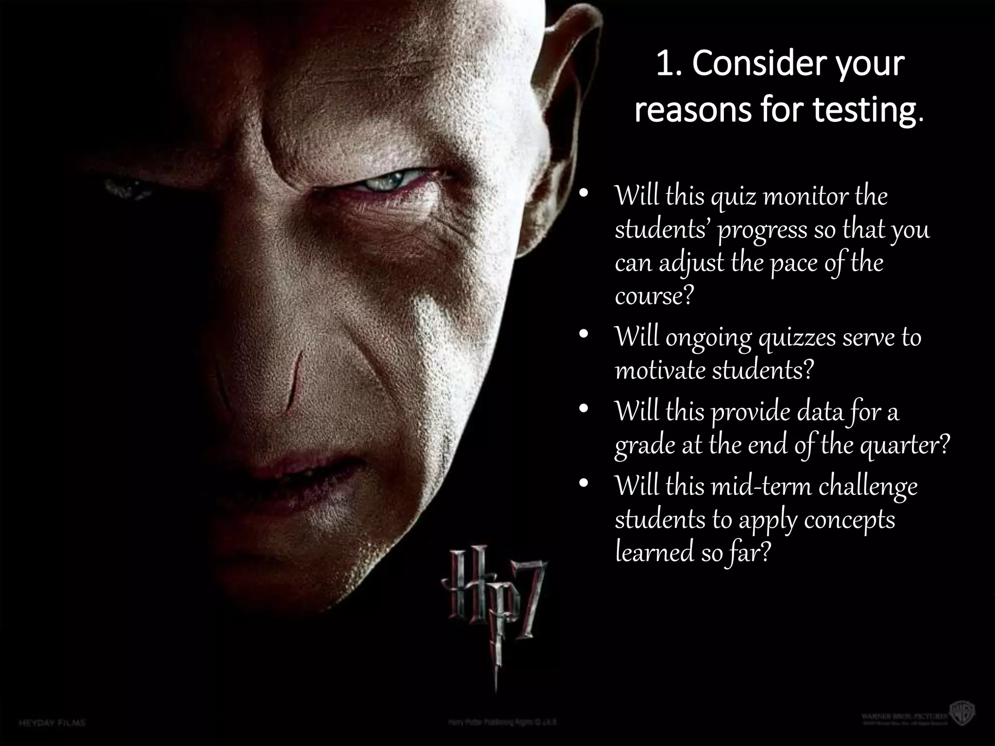 Teacher made tests | PPTX