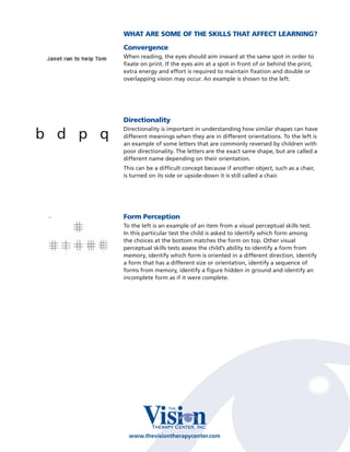 Teacher parent-vision-and-learning-guide-6-21-20102 | PDF | Eye and ...