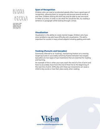 Teacher parent-vision-and-learning-guide-6-21-20102 | PDF | Eye and ...