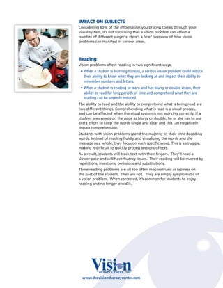 Teacher parent-vision-and-learning-guide-6-21-20102 | PDF | Eye and ...