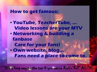 Turning Teachers into Rockstars - eduConference eduFire.com