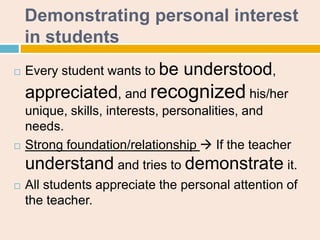 Teacher-Student Relationship | PPTX