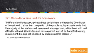 Teacher Tested Strategies for Differentiated Instruction | PPTX