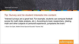 Teacher Tested Strategies for Differentiated Instruction | PPTX