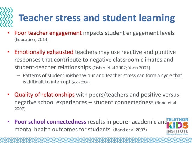 Teacher wellbeing-and-student | PDF | Professional School ...