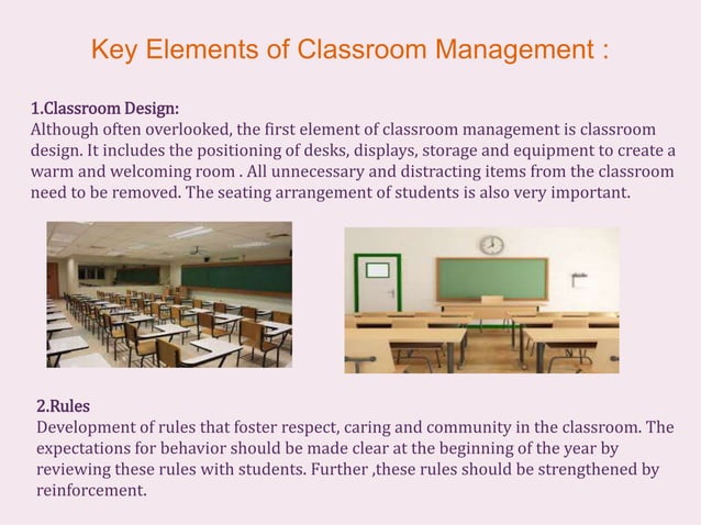Teacher and classroom management | PPTX