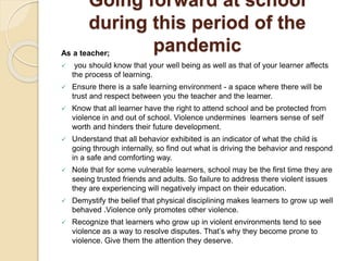 Teacher and Learner Well being in competence based learning | PPTX