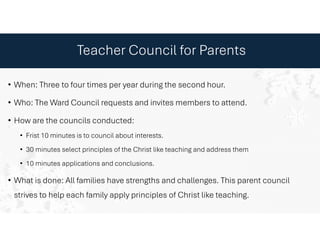 Understanding Teacher and Parent Councils | PPT