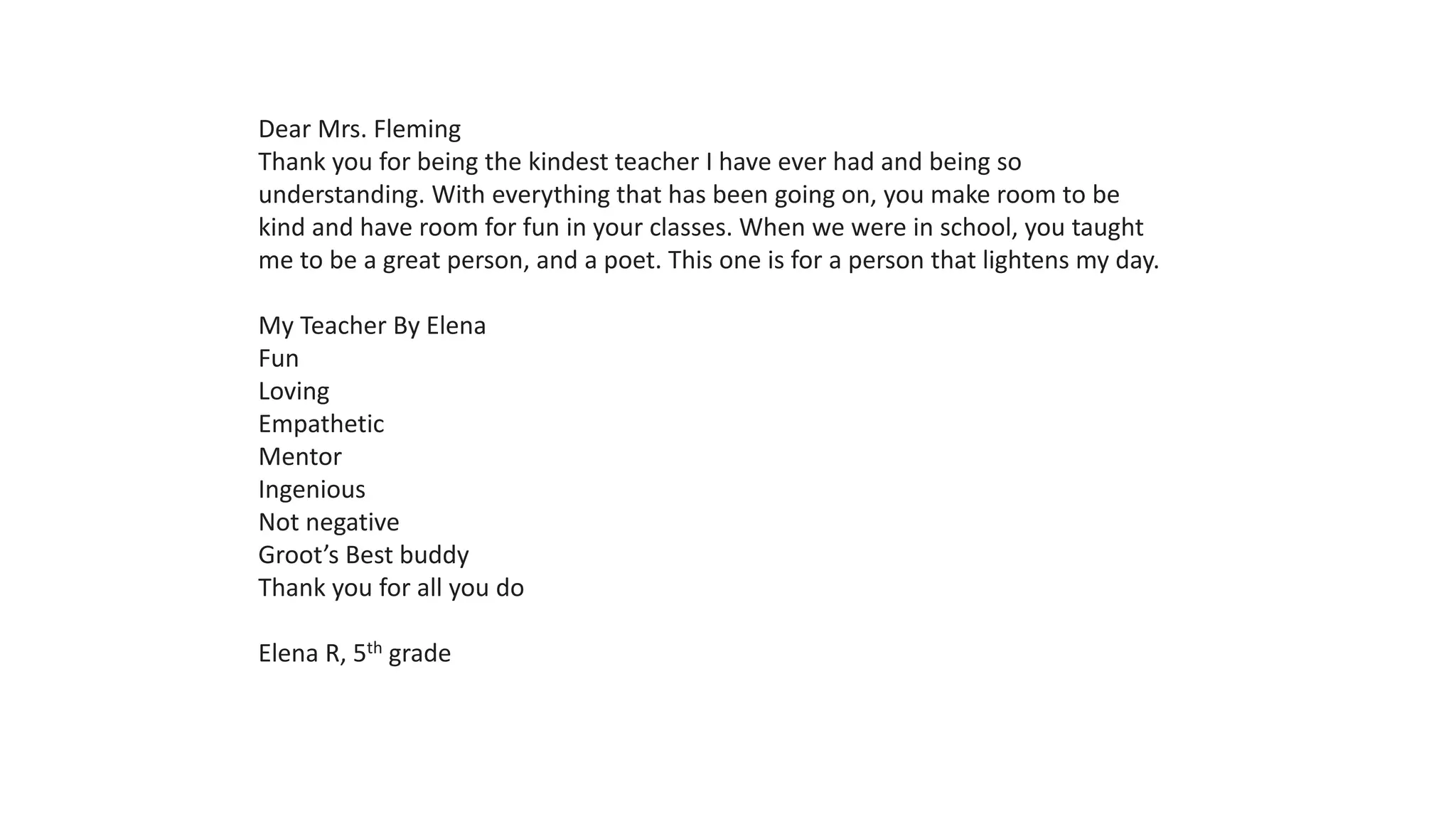 Teacher appreciation 19 20 | PPTX