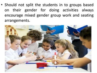 Teacher as an agent of Change - Gender Equality | PPTX