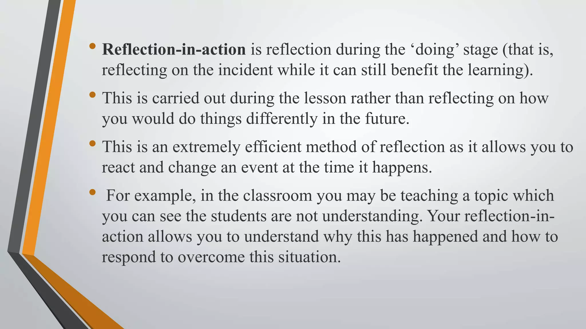 Teacher as a reflective practitioner | PPTX