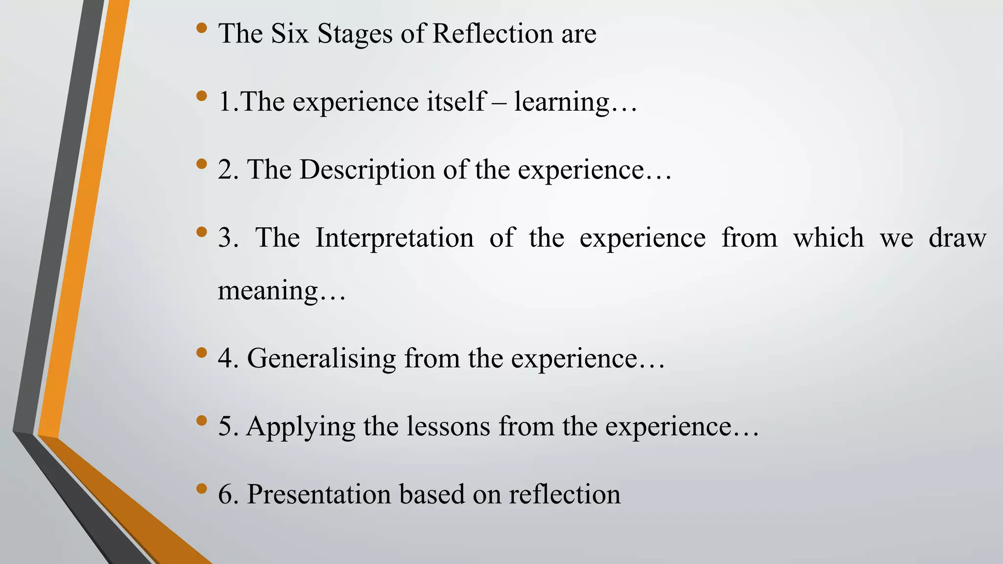 Teacher as a reflective practitioner | PPTX