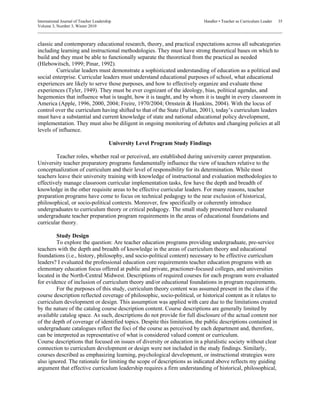 Teacher as curriculum leader | PDF