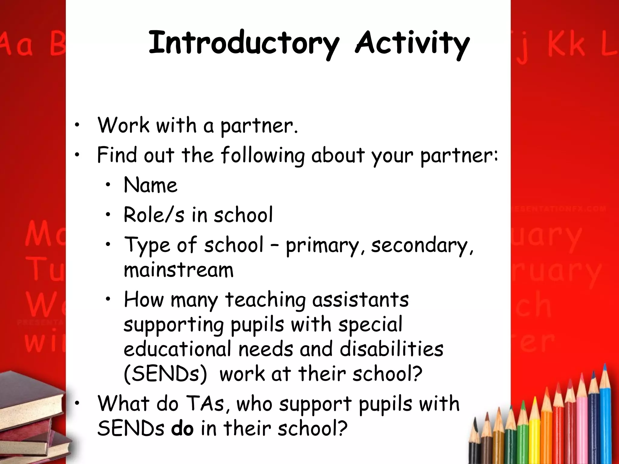 Teacher assistants term 4 presentation | PPT