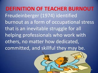 Teacher Burnout powerpoint | PPTX