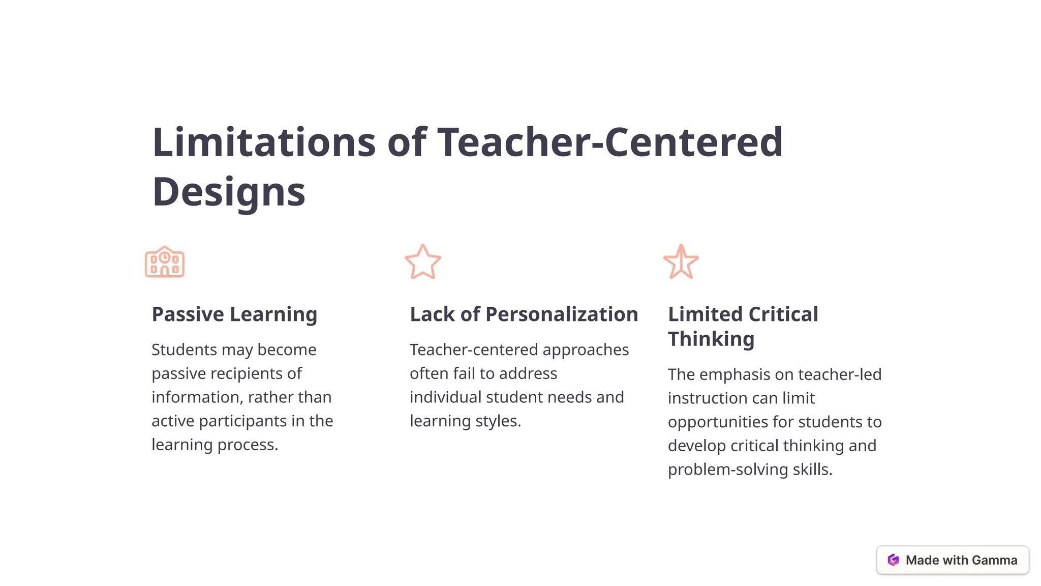 Curriculum development - Teacher centred designs.pptx