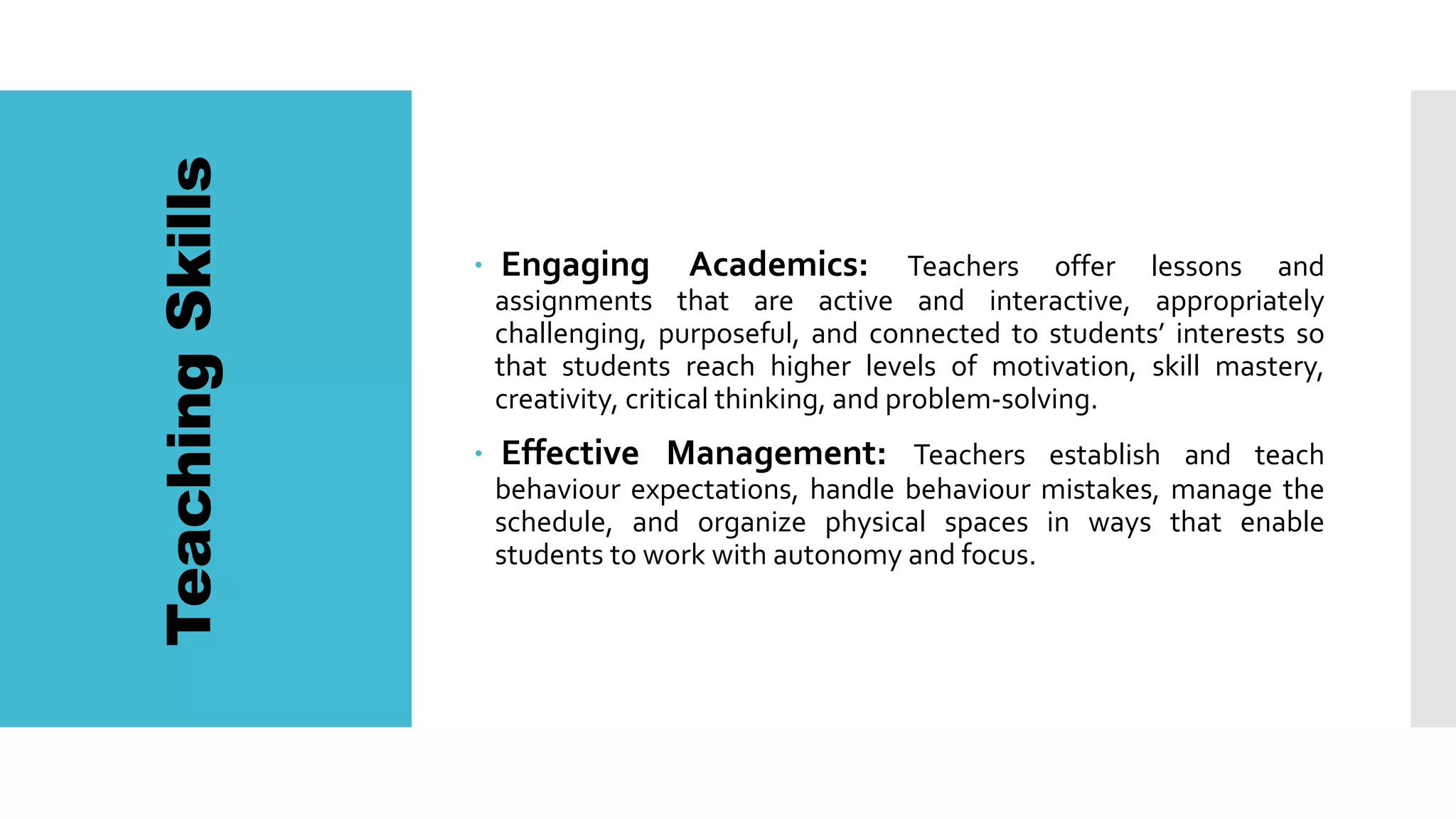 Teacher Development & Engagement Framework | PPTX