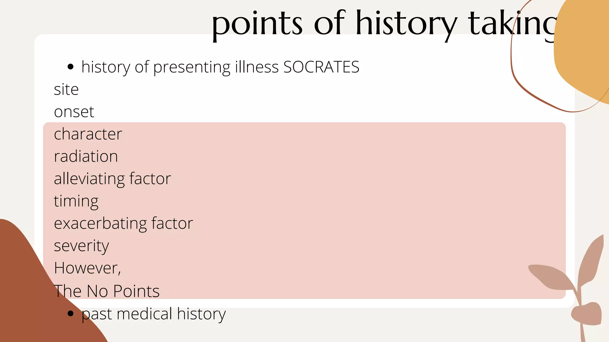 basic history taking | PDF