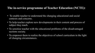 teacher education.pptx | Professional School | Postgraduate Education