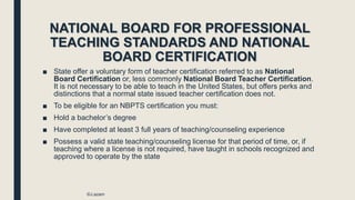 Teacher education in usa | PPTX