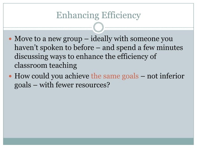 Teacher efficiency, effectiveness and efficacy | PPTX | Education