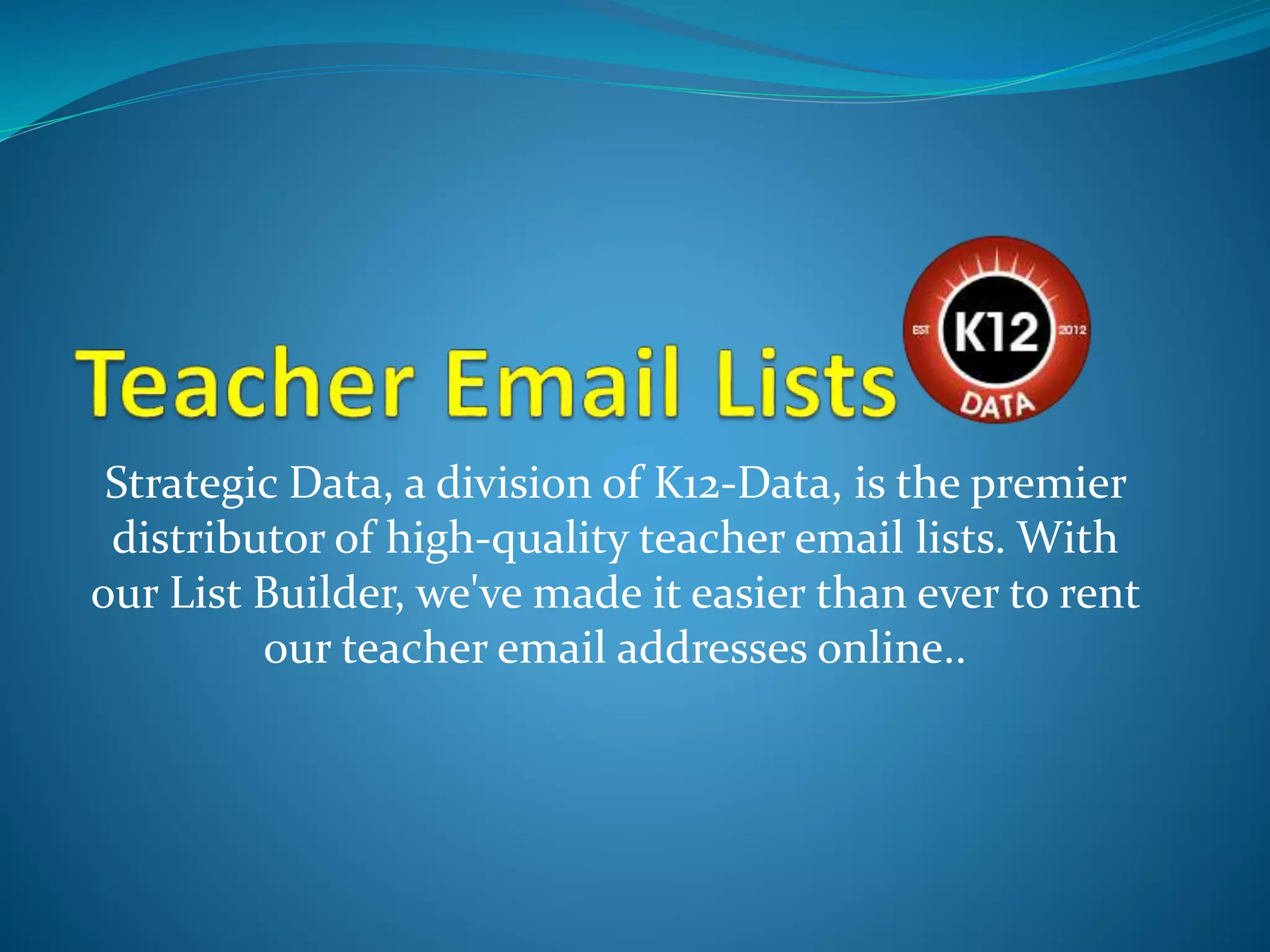 Teacher email | PPTX