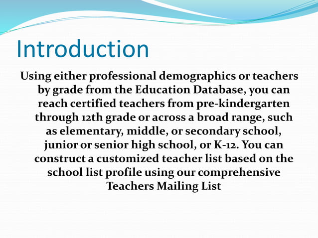 Teacher email | PPTX