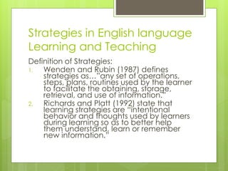 ENGLISH TEACHING METHODOLOGY (EFL) | PPTX