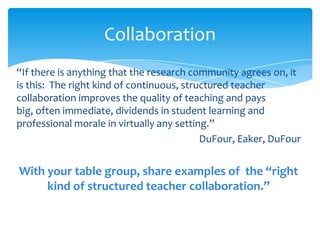 Teacher evaluation review training5 | PPT