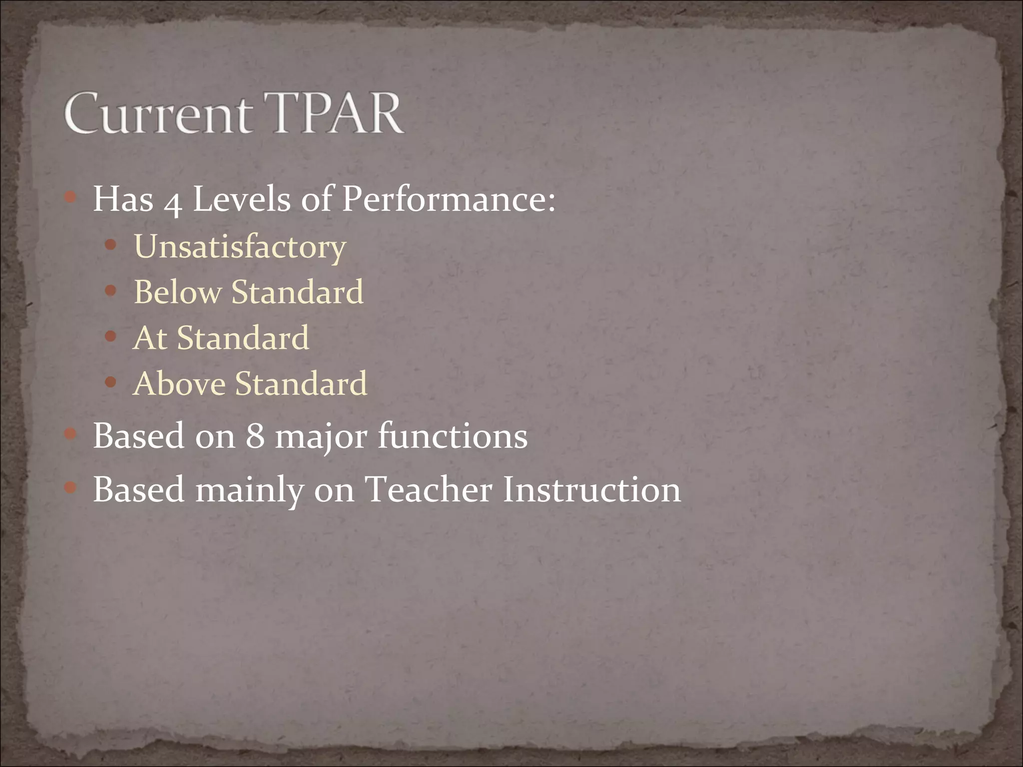 Teacher evaluations | PPT