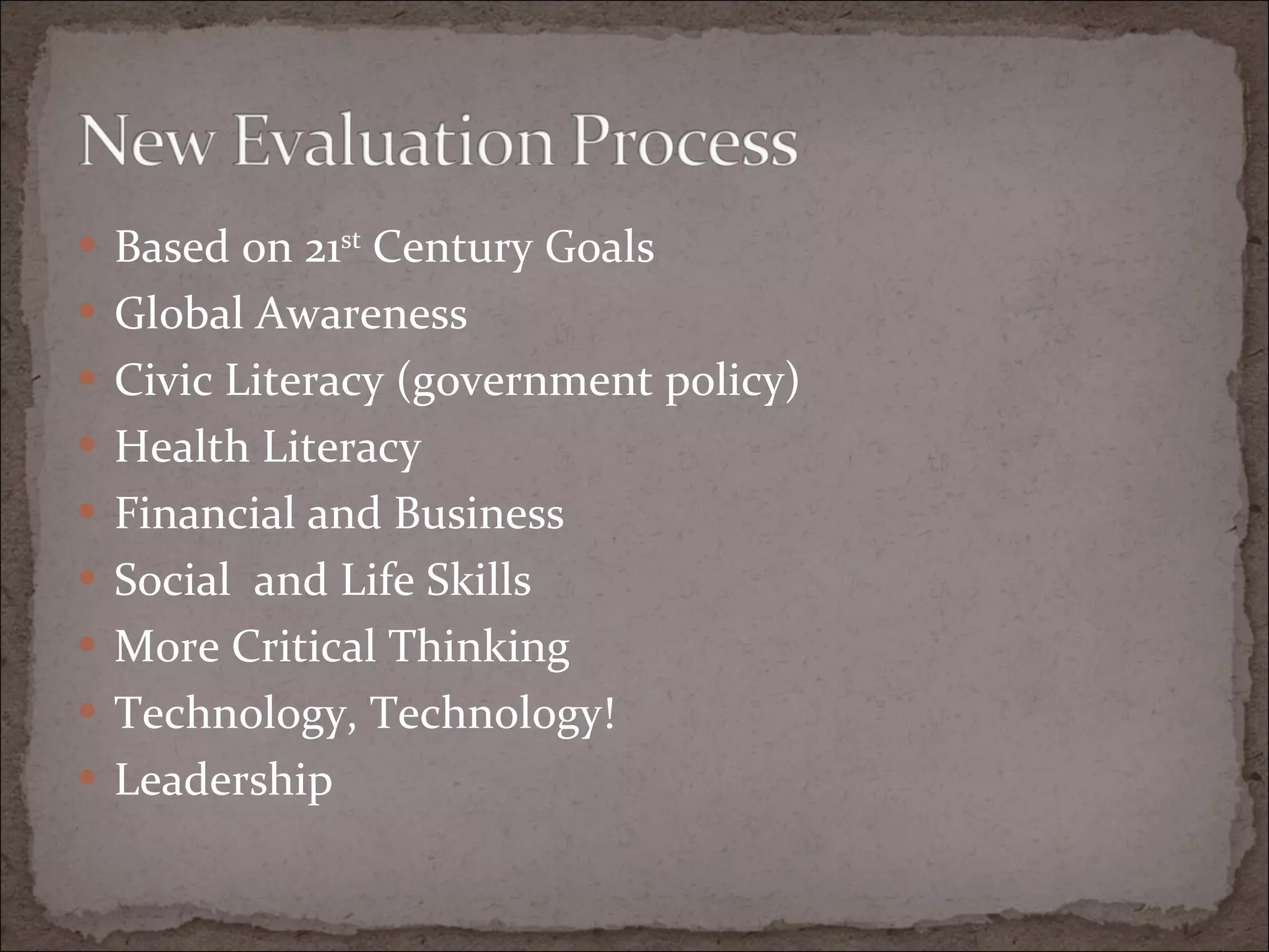 Teacher evaluations | PPT