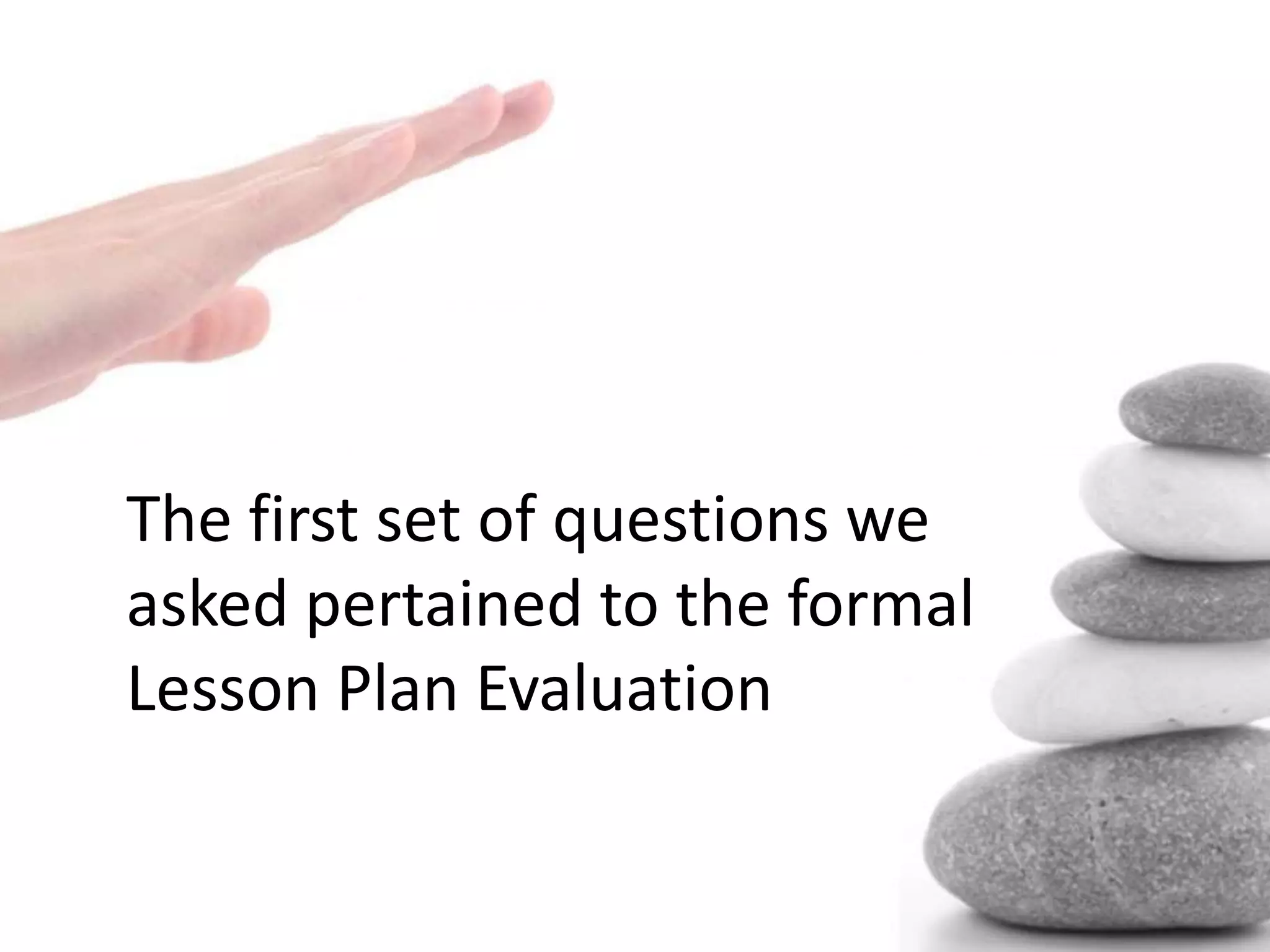 Teacher evaluation survey results | PPT