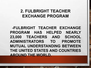 _B.T.P-Teacher-Exchange-Programs | PPTX | Professional School ...