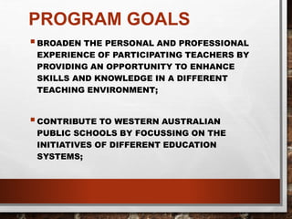 _B.T.P-Teacher-Exchange-Programs | PPTX