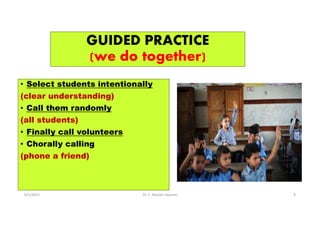 Teacher guided learning | PDF
