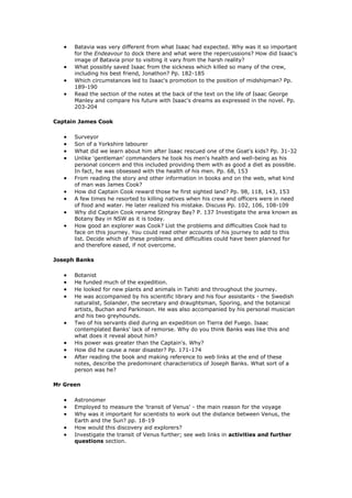 Teacher guide - The Goat who sailed the World | PDF