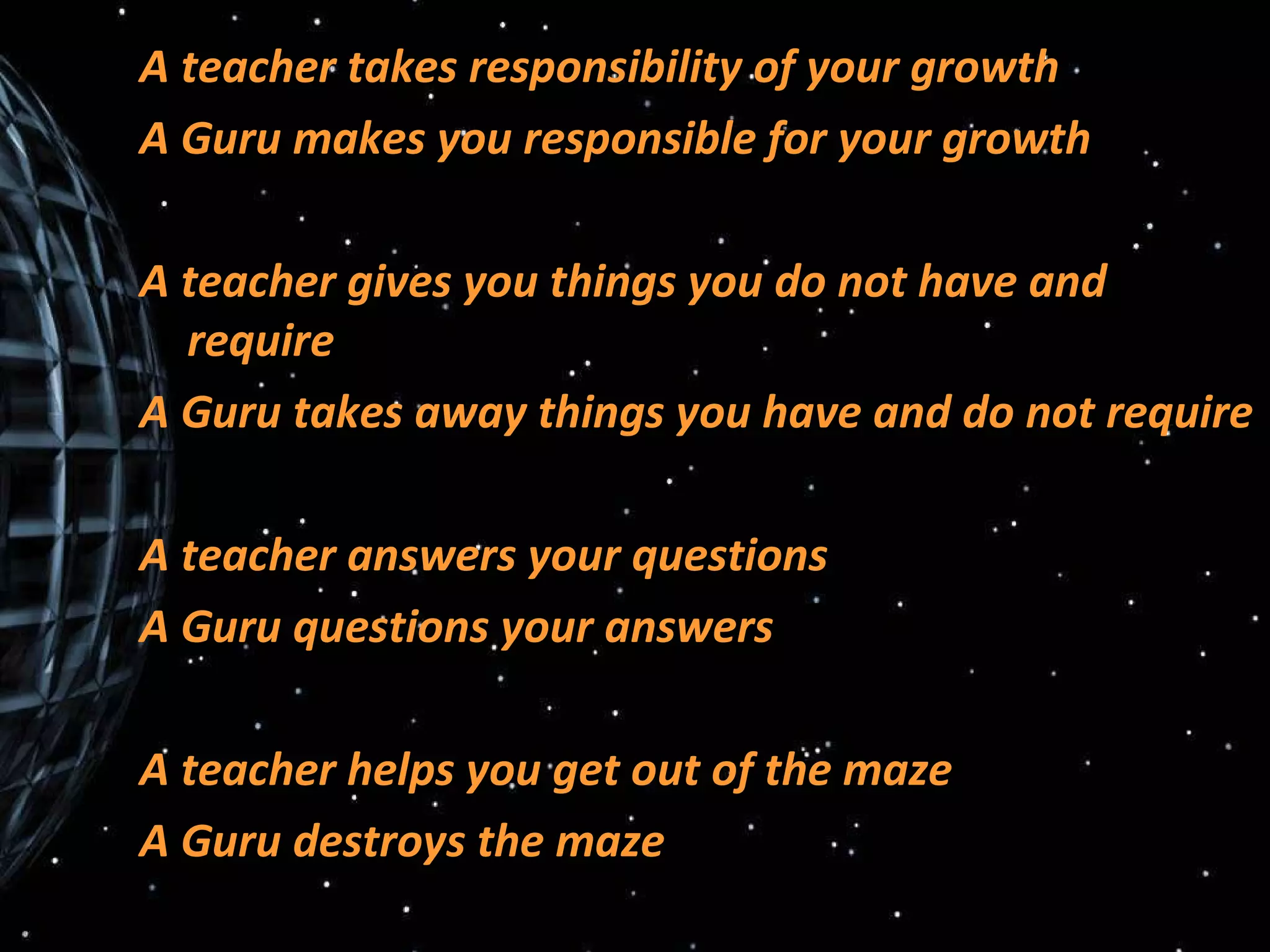 Teacher & guru | PPS